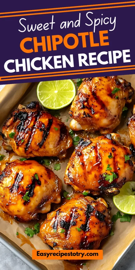 Sweet and Spicy Chipotle Honey Chicken Recipe - Easy Recipes
